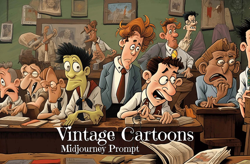 How to Create Midjourney Cartoon Styles (Prompts and Examples)